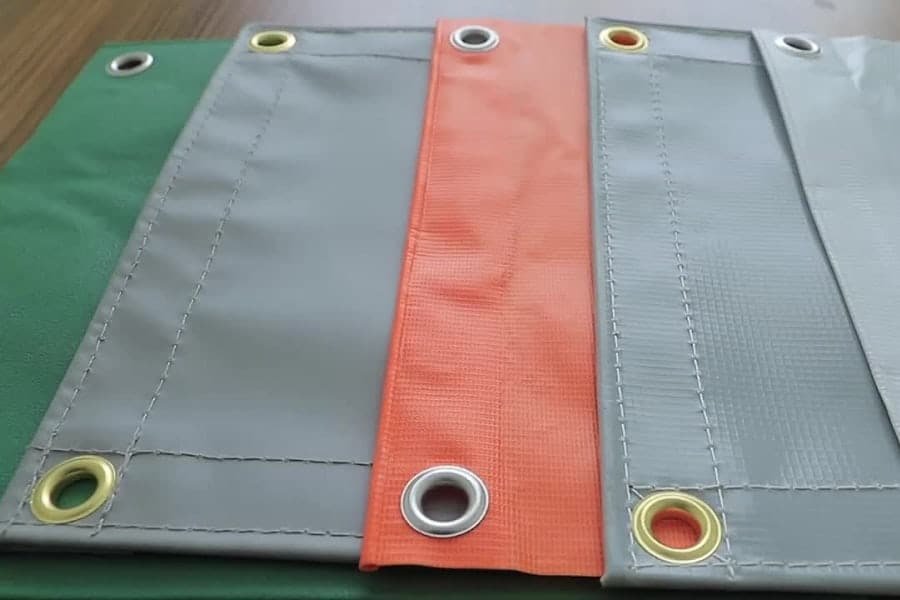 PVC Tarpaulin with Grommets